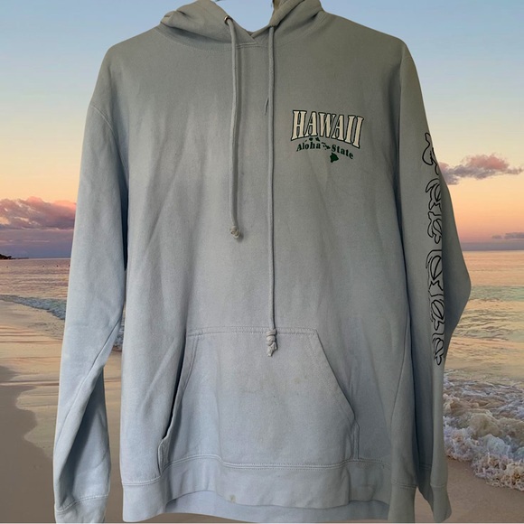 hawaii | Tops | Hawaii Aloha State Sweater Hoodie Turtles Beach Ocean ...
